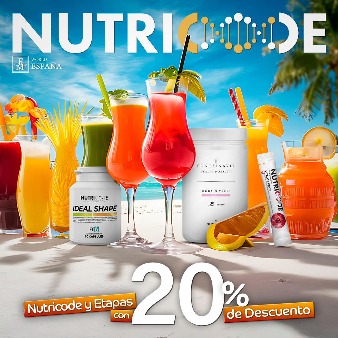 Promoción de verano - ¡Nutricode y Etapas! - FM WORLD España